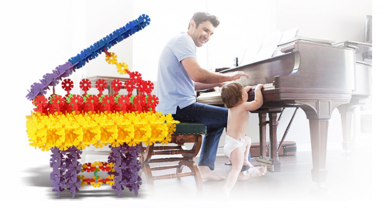 Snowflake Building Blocks - 500 Piece Set - Momentures